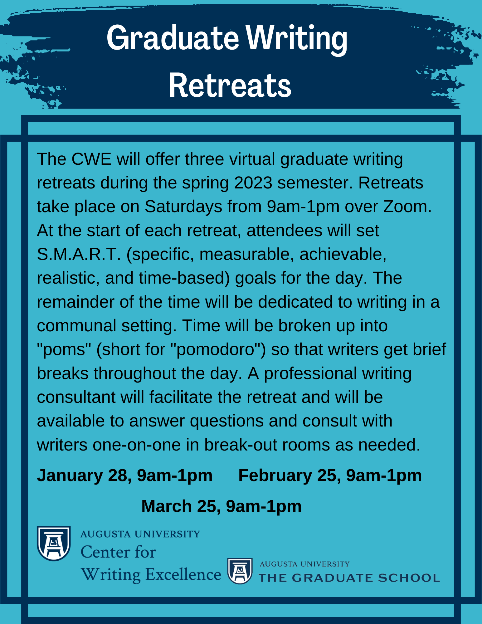 Writing/Speaking Groups and Retreats